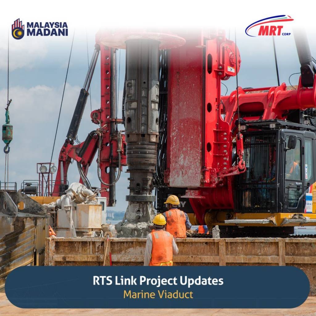 Construction Of Singapore-JB RTS Link Progresses Smoothly - R & F